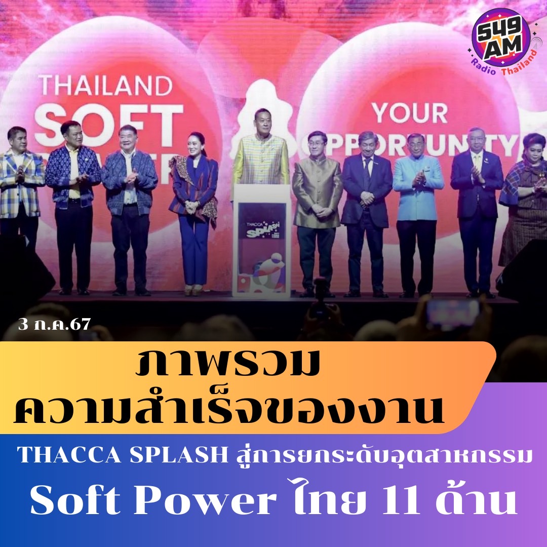 เหลียวหลัง-แลหน้า : ภาพรวมความสำเร็จของงาน THACCA SPLASH สู่การยกระดับ ...
